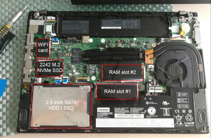 Lenovo Thinkpad T480 SSD Upgrade - I am Sam - samuelgoh.net